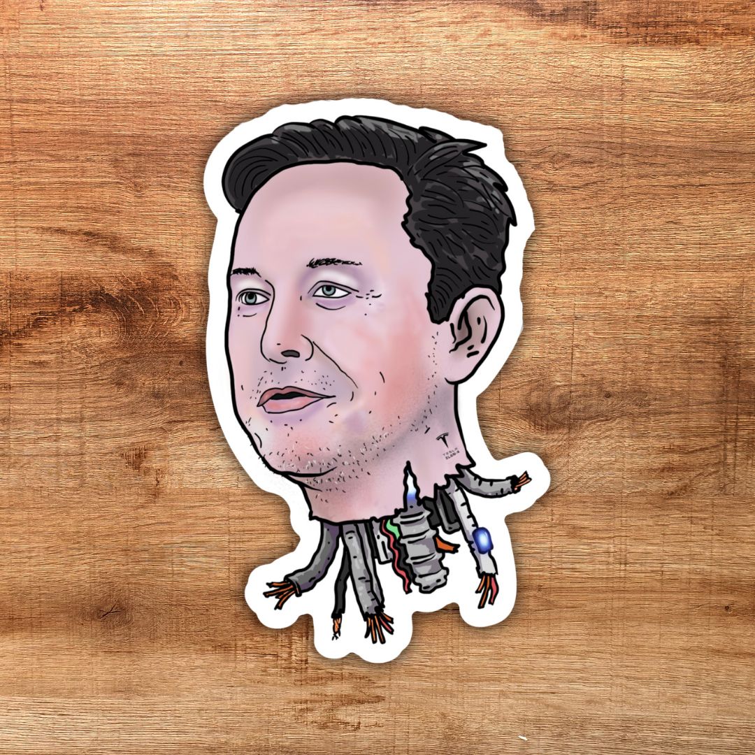 Elon Musk Sticker